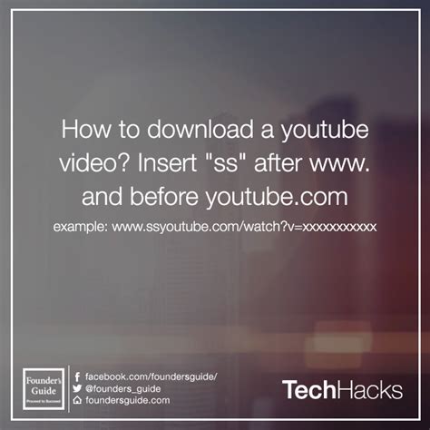 Techhacks Founders Guide