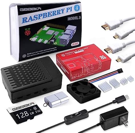 Amazon Com Raspberry Pi 4 Computer Model B 8GB Single Board Computer Suitable For Building Mini