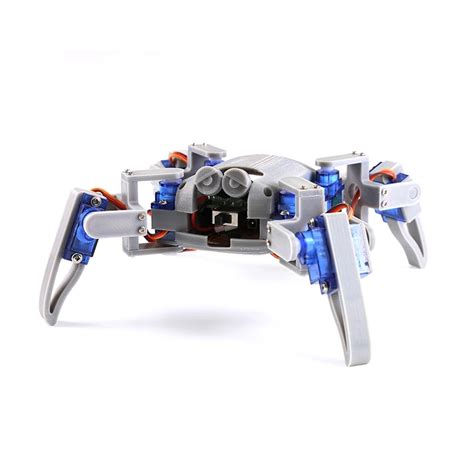 Diy Quadruped Spider Robot Kit Stem Crawling Robot For Programming