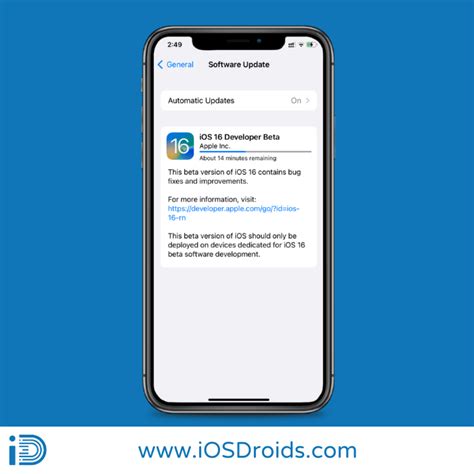 How To Download Ios16 Developer Beta On Iphone For Free
