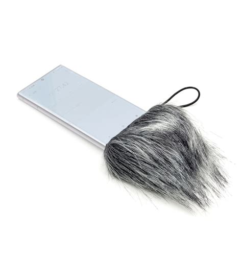 휴대폰 내장 마이크 윈드실드 인조털 퍼윈드스크린 스마트폰 야외촬영 녹음 방송 바람소리 감쇄 티몬