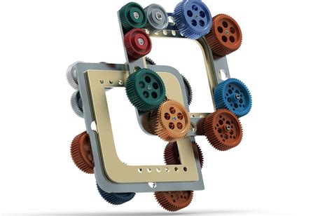 기어 메커니즘 V 7 3d 모델 39 Max Obj Free3d