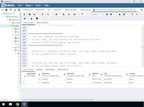 Introduction To Regular Expressions In Sql