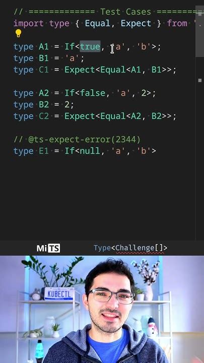 If Typescript Type Challenges 268 Easy Youtube