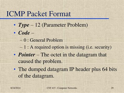 PPT ICMP PowerPoint Presentation Free Download ID 3519866
