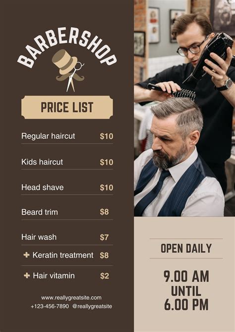 Eye Catching Barber Shop Flyers For Maximum Impact