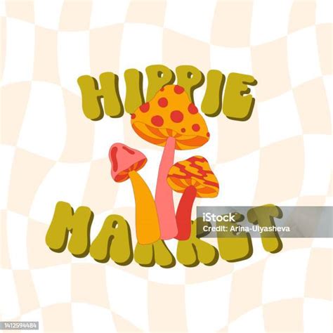 히피 펑키 한 분위기 스타일 빈티지 19601970년 히피 복고풍 배경 기호 복고풍 인쇄 1960 1969 년에 대한 스톡 벡터 아트 및 기타 이미지 Istock