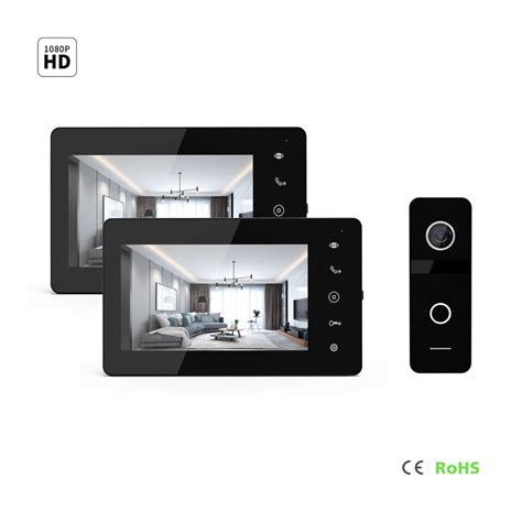 IPS Screen Smart Doorbell Home Security Video Intercom Doorphone And Doorbell