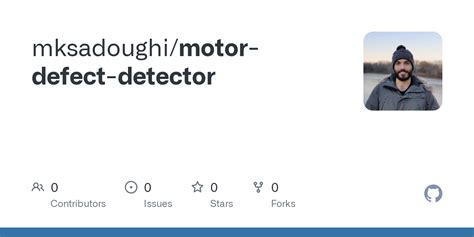 Github Mksadoughi Motor Defect Detector