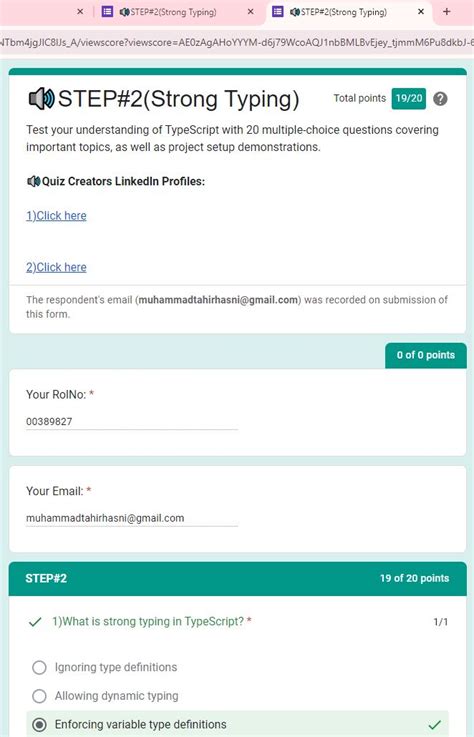 Muhammad Tahir Hasni On Linkedin Strongtyping Link