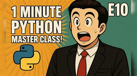 1 Minute Python Masterclass Episode 10 Lists Youtube