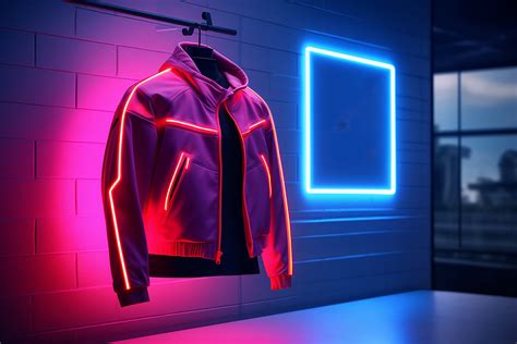 Jacket On Glowing Light Graphic By Motin · Creative Fabrica