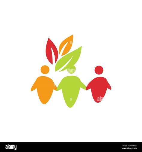 Commitment Teamwork Together Business Logo Illustration Vector Stock