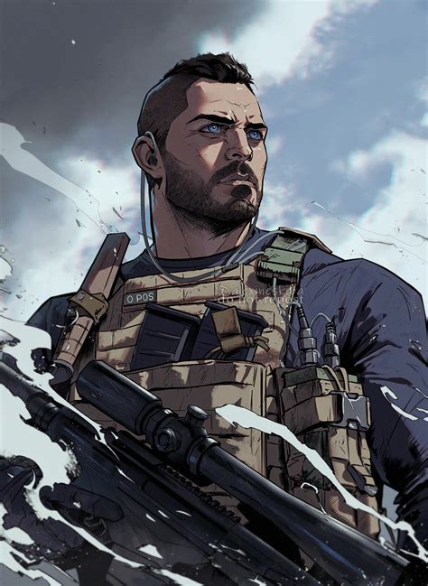Soap Call Of Duty And 1 More Drawn By Aleksandra Skiba Danbooru