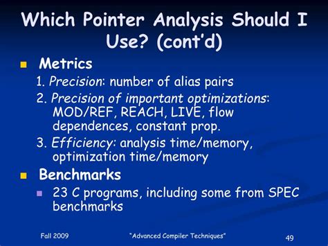 Ppt Pointer Analysis Powerpoint Presentation Free Download Id489657