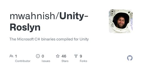 Github Mwahnishunity Roslyn The Microsoft C Binaries Compiled For Unity