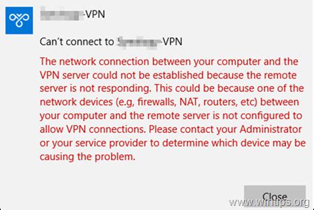 FIX Cannot Connect To L TP VPN In Windows Solved WinTips Org