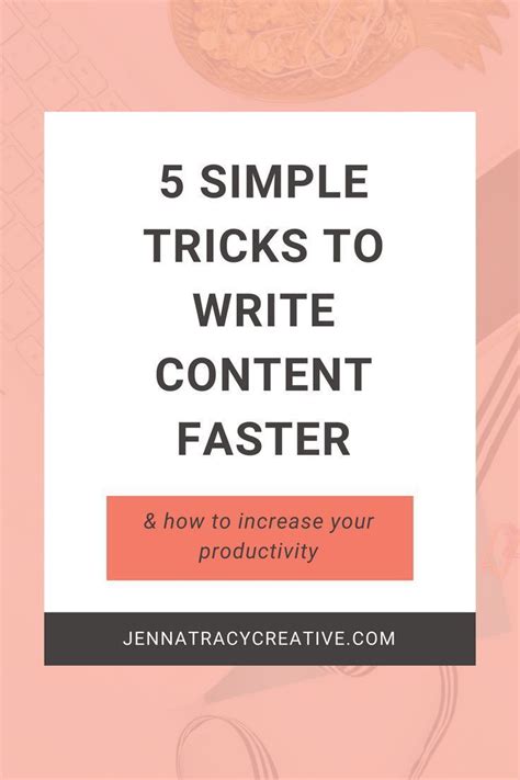 “want to learn how to write faster here are 5 tricks to help you write