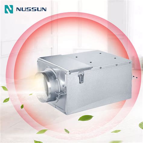 Inline Duct Air Filter Box Fan With Hepa Filter And Activated Carbon Filter Ventilation System