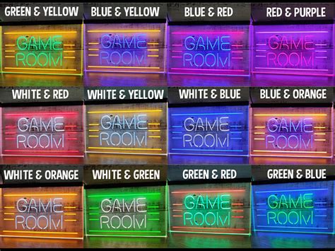 Your Design Custom Two Tone Illuminated Led Neon Sign Dope Neons