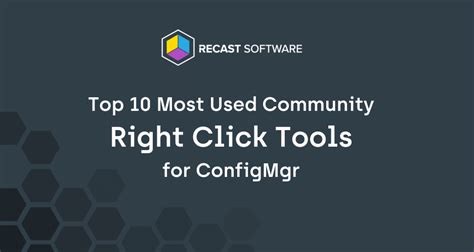Top Most Used Community Right Click Tools For ConfigMgr MSEndpointMgr