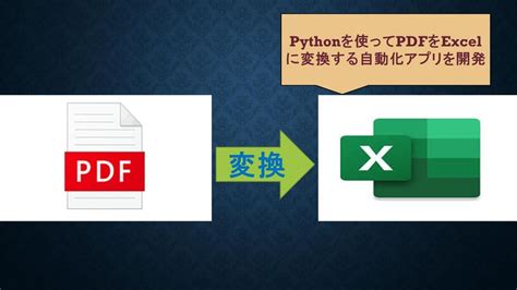 Pythonを用いてPDFファイルをExcelに変換するツールを作成します ランサーズ