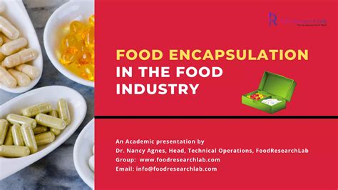 Encapsulation In The Food Industry Pdf