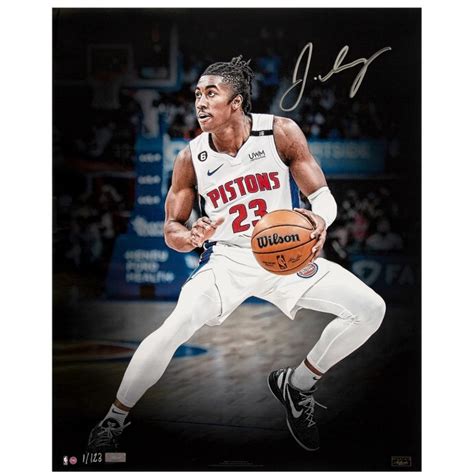 Jaden Ivey Signed Le Pistons Step Back X Photo Panini Pristine Auction