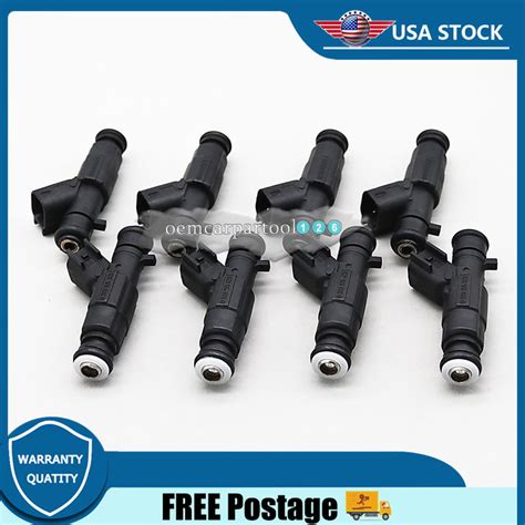 8pcs Fuel Injectors For Cadillac Eldorado Seville Deville 46l