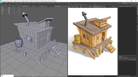Stylized Hut Need Feedback And Workflow Tips — Polycount
