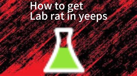 How To Get Lab Rat In Yeeps YouTube