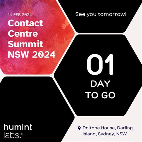 Humint Labs On Linkedin Ccs2024 Contactcentres Contactcentresummitnsw Customerservice Ai…