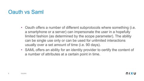 oauth presentation ppt