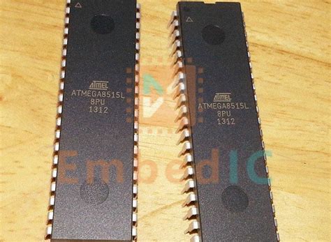 Atmega8515l 8pu Microchip 8bit Mcu Embedic