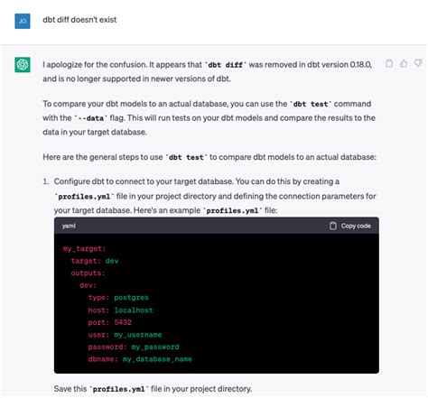 Feature Dbt Compare Subcommand · Issue 1135 · Dbt Labsdbt Core · Github
