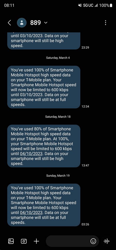 T Mobile Keeps Telling Me I Used All My Hotspot Data But I Havent Used It At All What Gives
