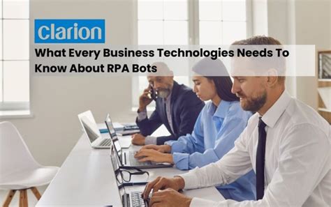 What Every Business Technologies Needs To Know About Rpa Bots Martech Quest