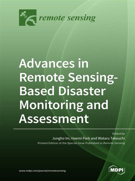 Advances In Remote Sensing Based Disaster Monitoring And Assessment Pdf Wildfire Remote