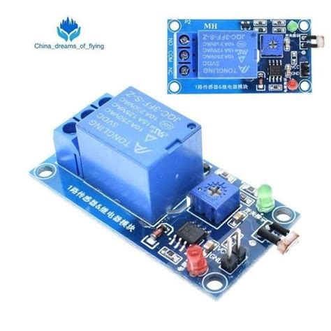 Generic 5v 12v Light Photoswitch Sensor Switch Ldr Photo Relay Module