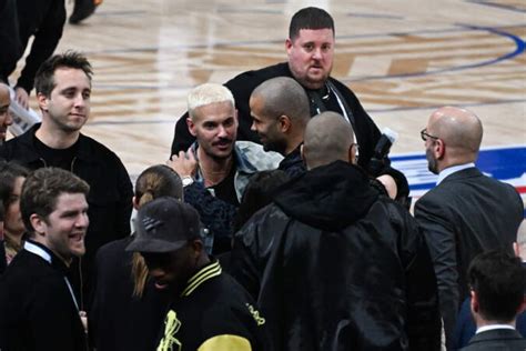 David Beckham Matt Pokora Kylian Mbappé Les Stars Au Nba Paris