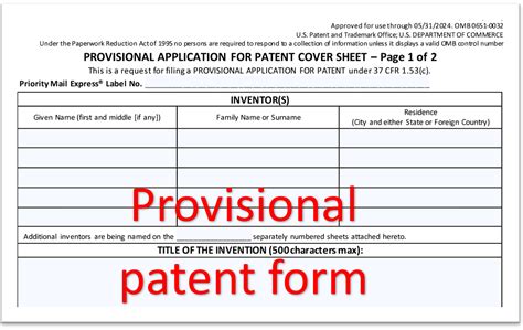 Provisional Patent Forms With Video PatentFile Org