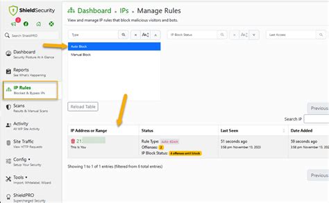ip rules section how to use ip management and analysis tool shield
