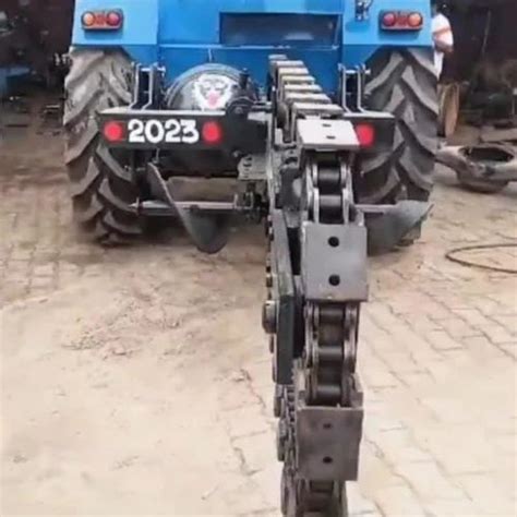 Tractor Mounted Mini Trench Digger Machine At ₹ 425000 Trench Digger