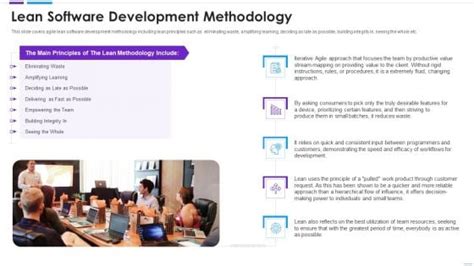 Lean Software Development Methodology Powerpoint Templates Slides And