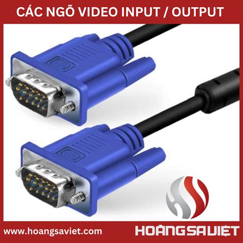 Bộ Xử Lý Hình ảnh Dùng Chuẩn Video Inputoutput Nào