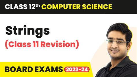 Strings Multiple Choice Questions Class 12 Computer Science Class