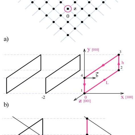 Fixation Model Of Dislocation Loops A Location Of Dislocation Sliding