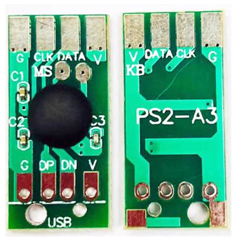 Convertisseur-PCBA-Msed-USB-vers-PS-2-PS2-10-pi-ces-technologie-pour ...