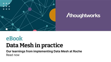 thoughtworks on linkedin ebook data mesh in practice
