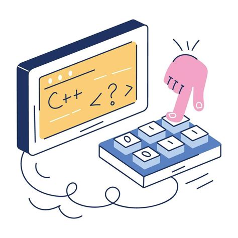 Web Programming Doodle Mini Illustration Vector Art At Vecteezy